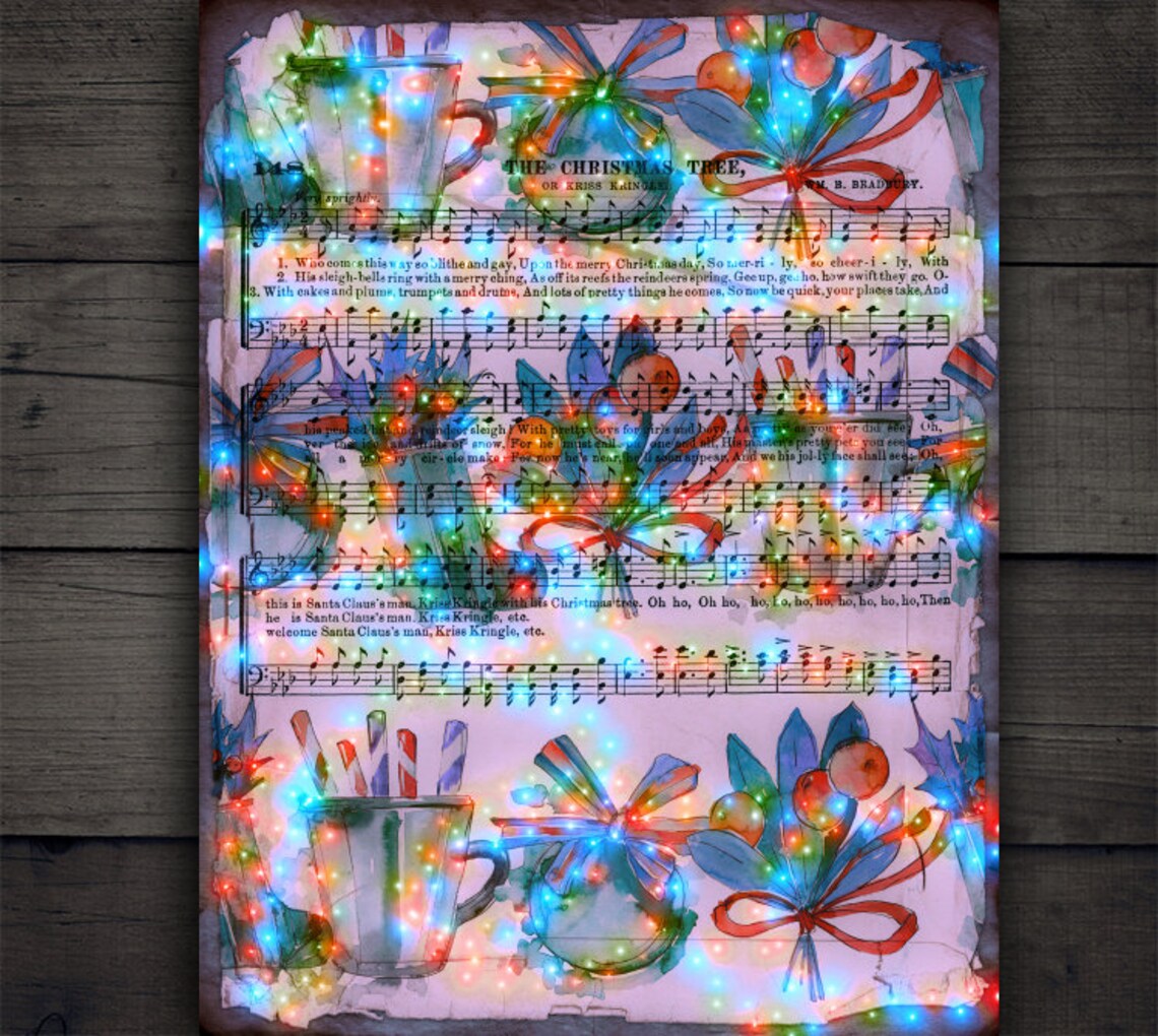 DIGITAL Christmas Lights Digital Paper Download VBM2293 - Etsy