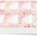 Pink Floral Journaling Tags: Digital Collage Sheet (digital Download ...
