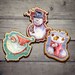 DIGITAL Christmas Gingerbread Cookies Digital Collage Sheet Printables ...