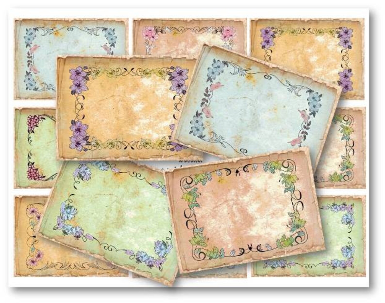 DIGITAL Digital Images Digital Collage Sheet Download - Etsy
