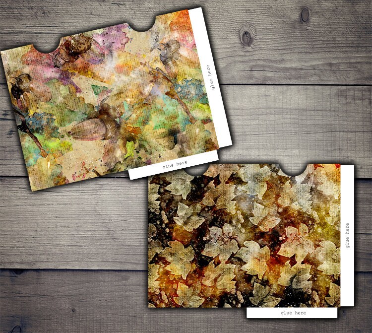 DIGITAL Printable Vintage Fall Envelopes Digital Collage - Etsy
