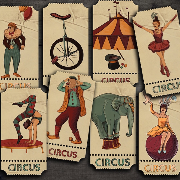 The French Circus - Etsy