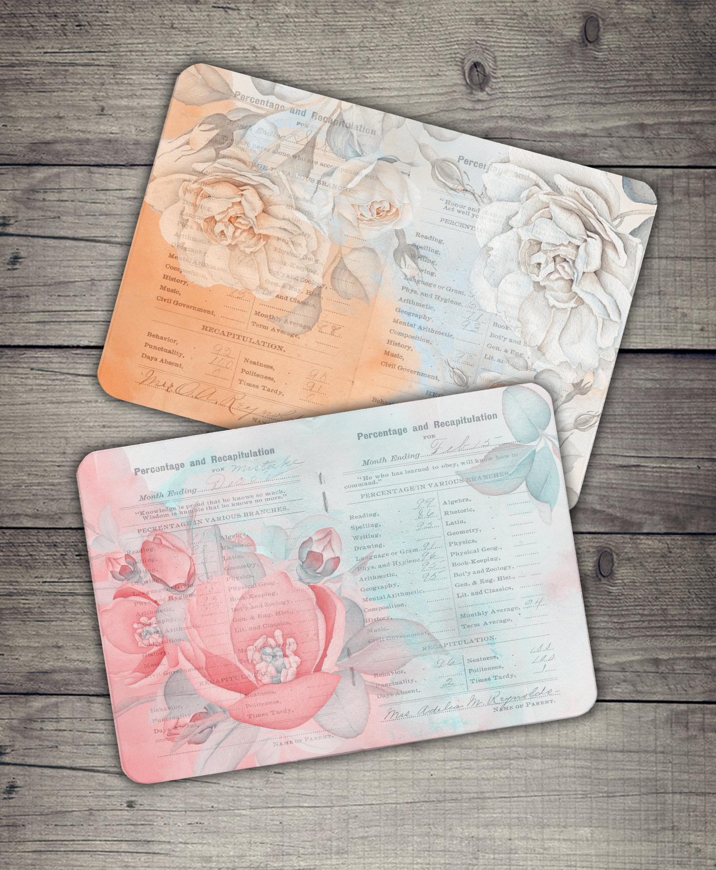 DIGITAL Vintage Floral Digital Ephemera Digital Collage - Etsy