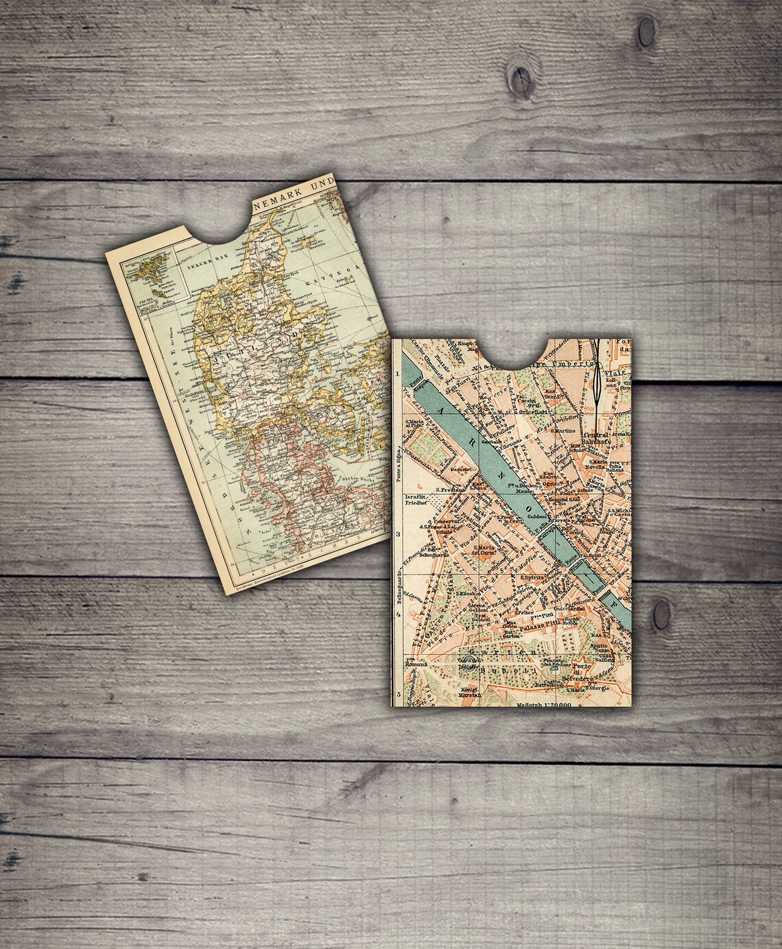 DIGITAL Vintage World Map Envelopes Digital Collage Sheet | Etsy