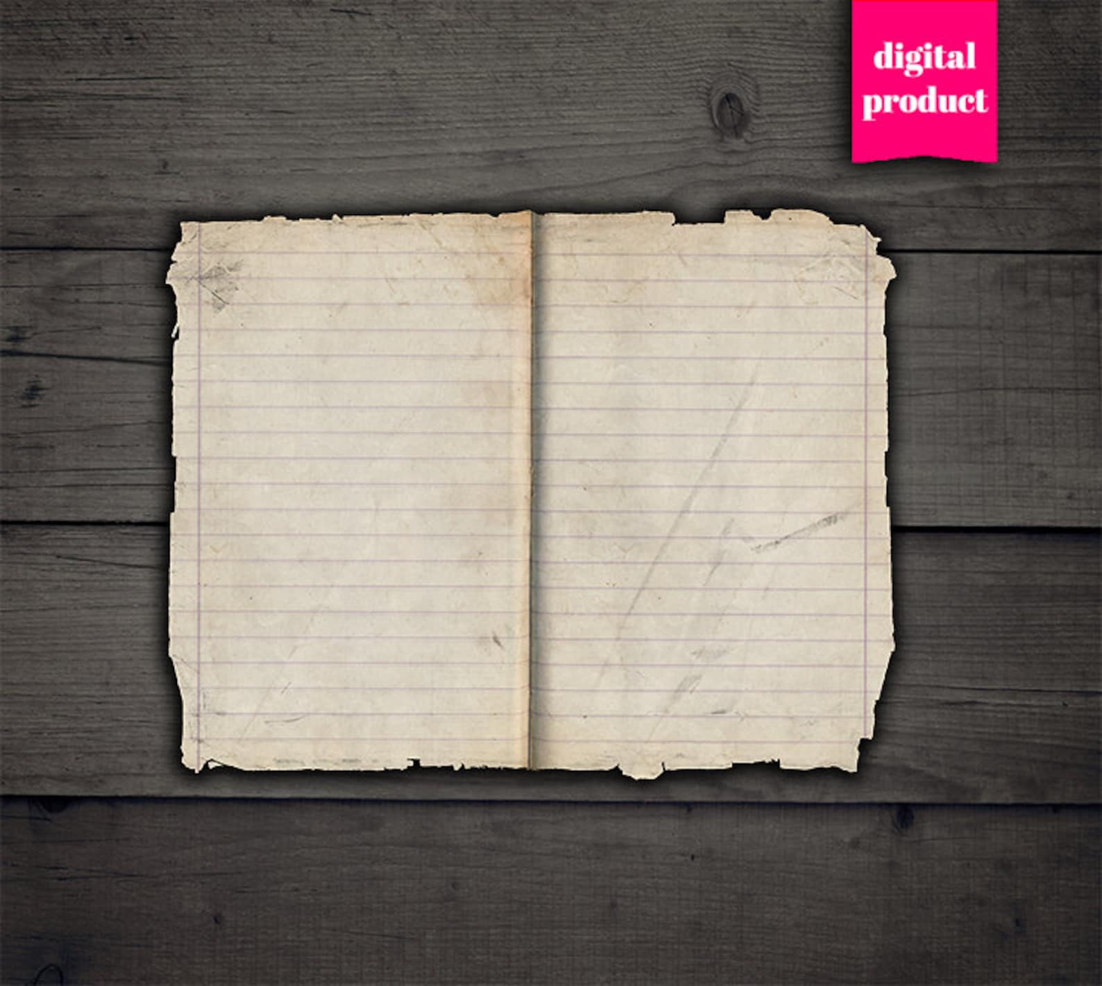 DIGITAL Grunge Blank Junk Journal Pages Printable Grunge Journaling ...