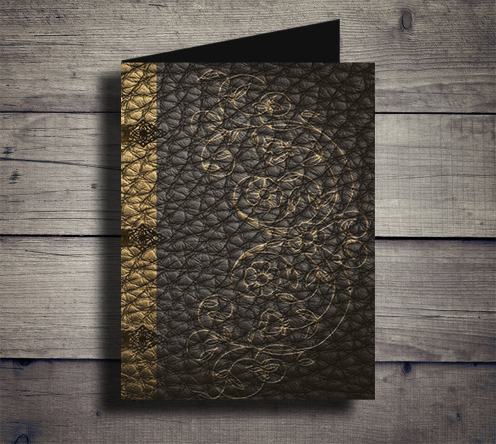 DIGITAL Vintage Gold Leather Journal Covers Digital Papers - Etsy