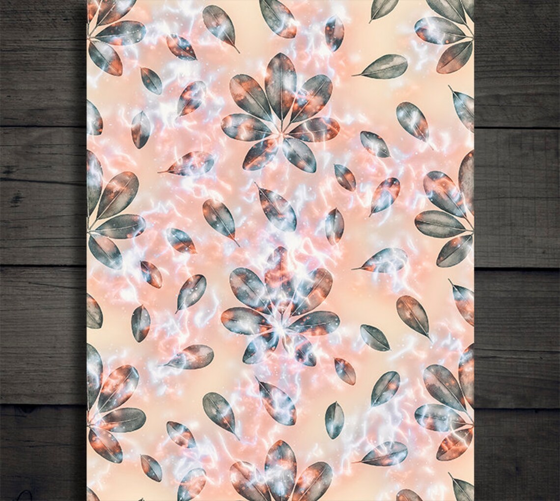 DIGITAL Magical Glowing Digital Papers Digital Collage Sheet - Etsy