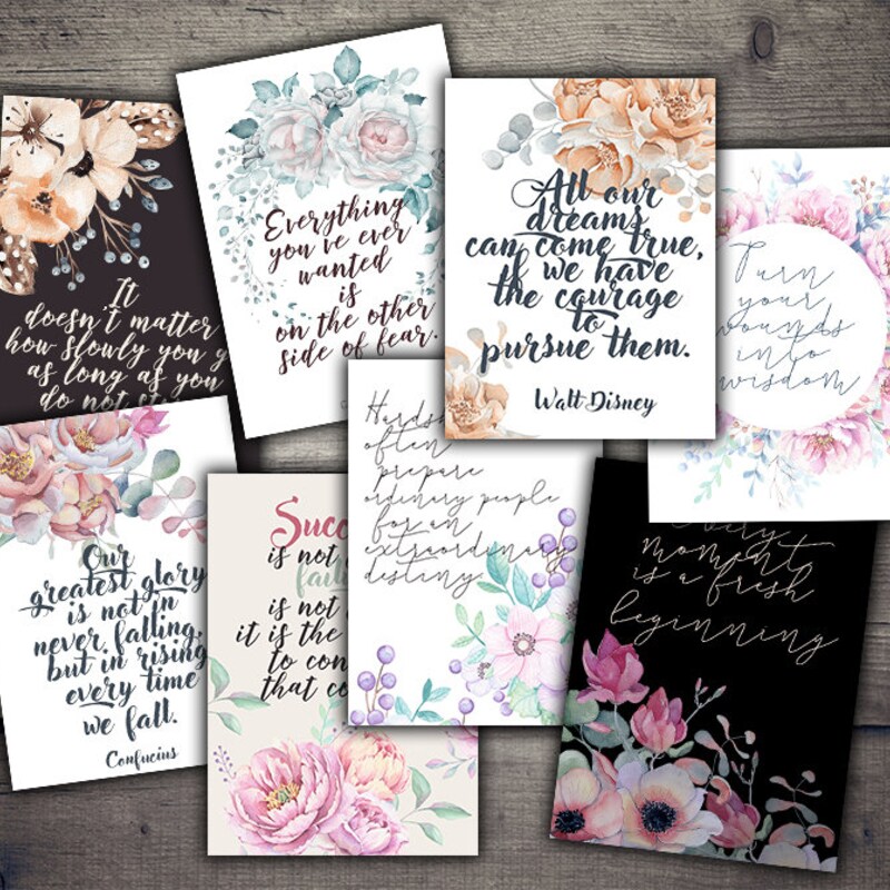 Inspirational Printables - Etsy