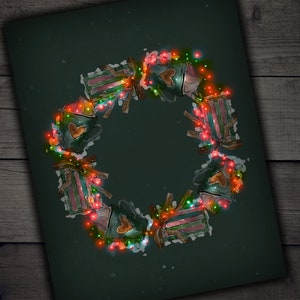 DIGITAL Christmas Lights Digital Paper Download - Etsy