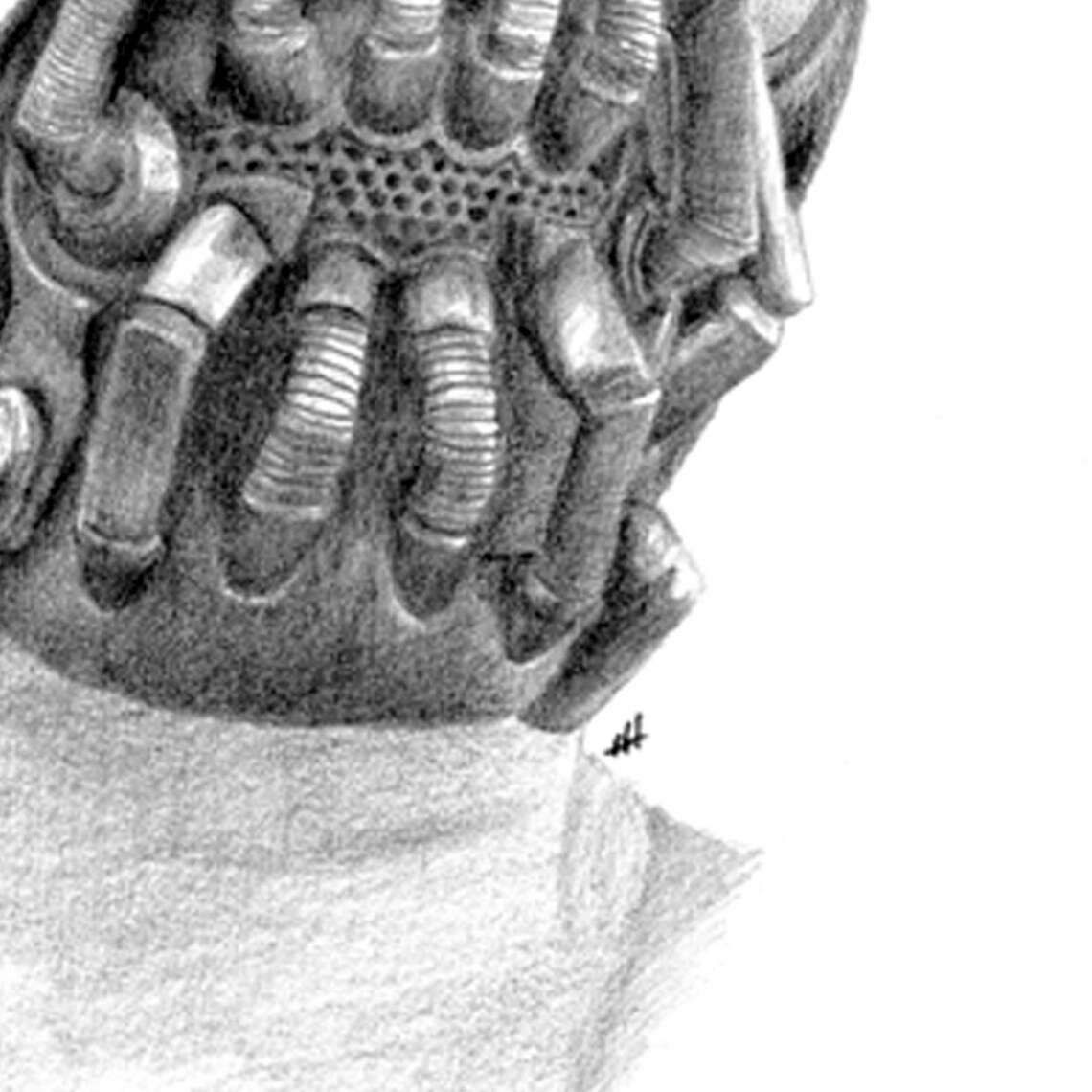 BANE Pencil Drawing - Etsy