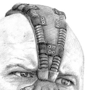 BANE Pencil Drawing - Etsy
