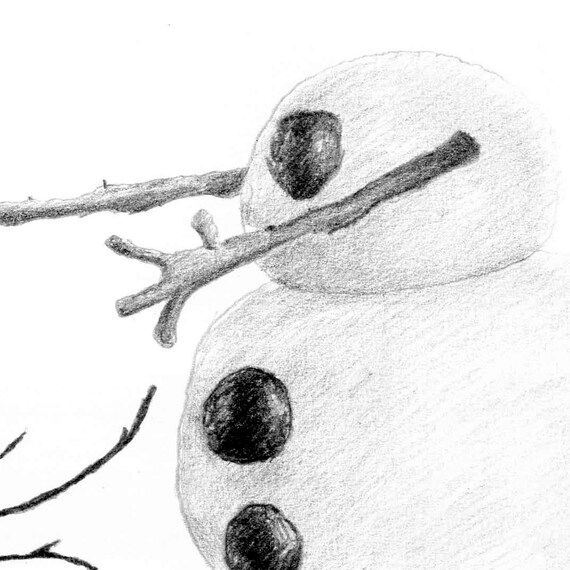How To Draw Olafs Head How To Draw Olaf The Snowman From Frozen With