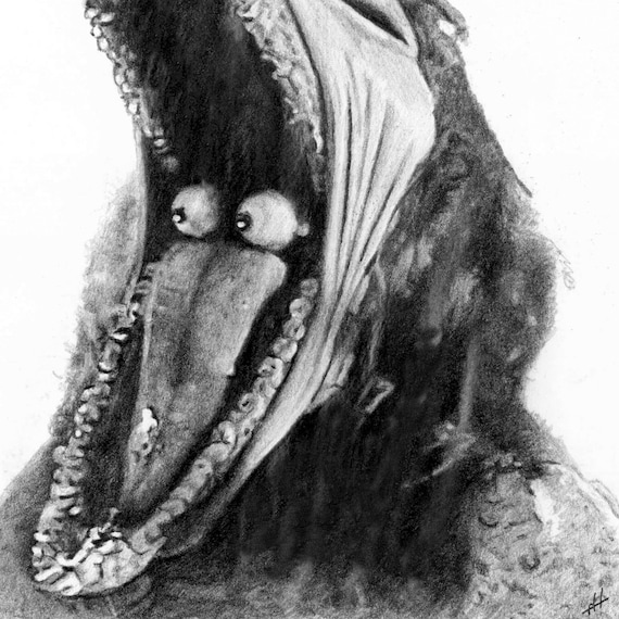 Scary Drawings Of Faces