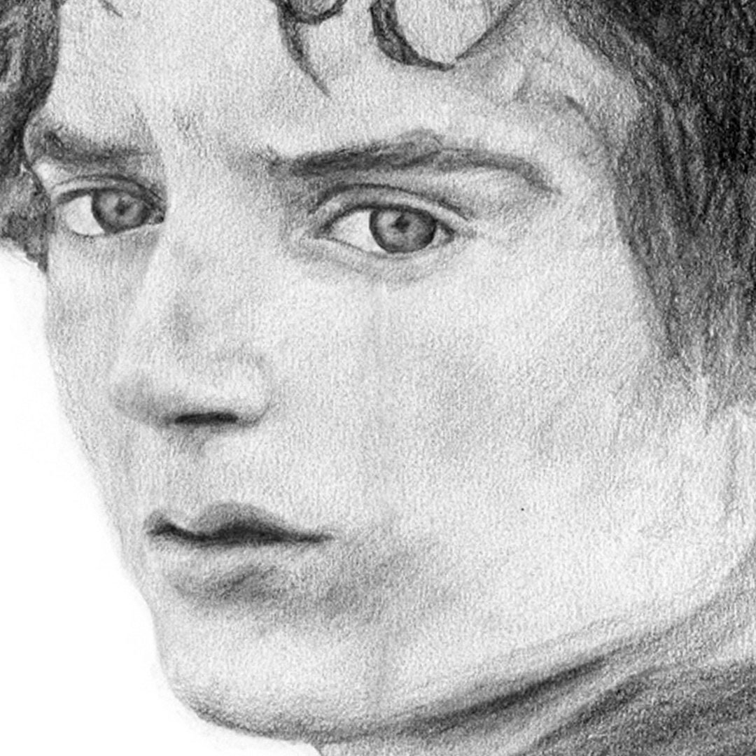 FRODO Pencil Drawing - Etsy