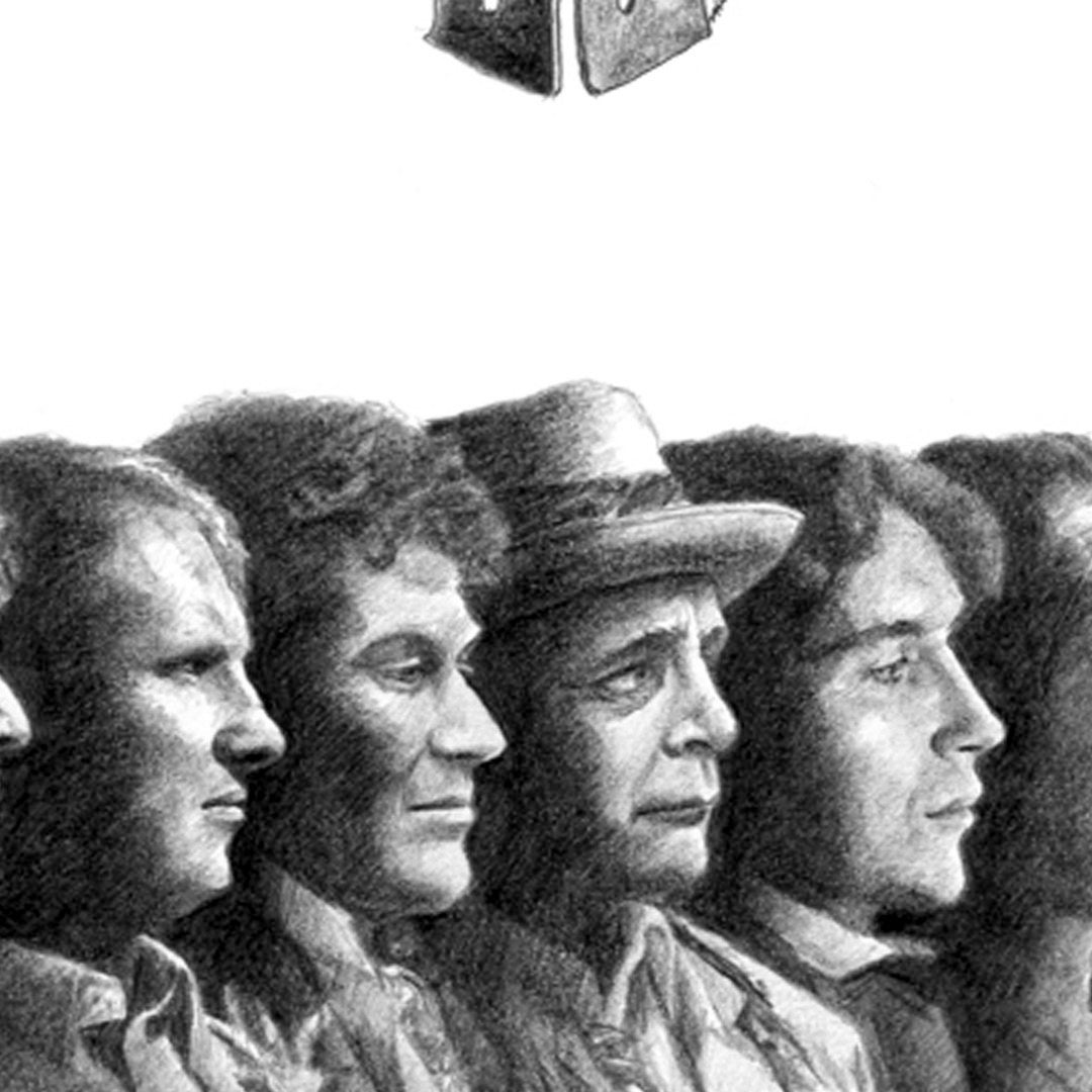 ORIGINAL DR WHO Pencil Drawing - Etsy