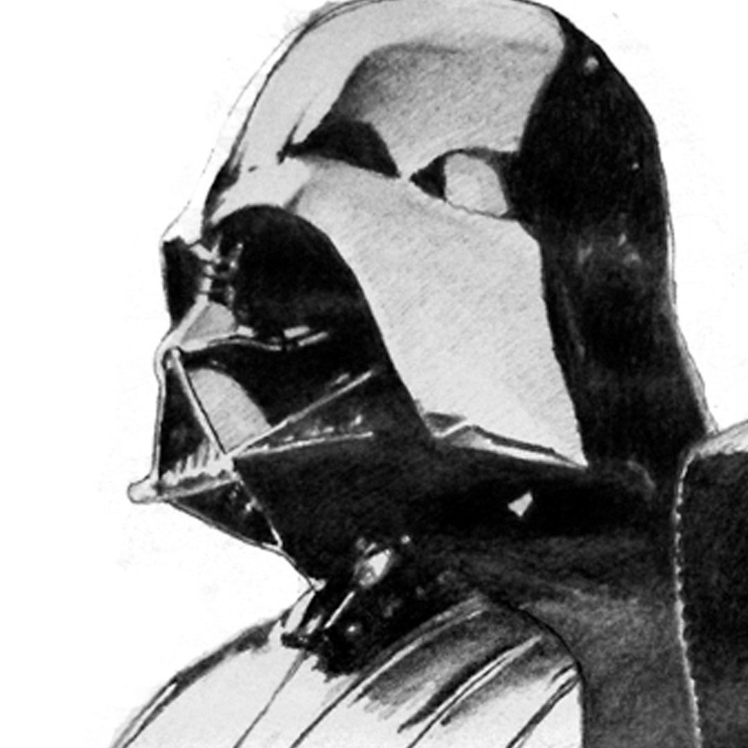 DARTH VADER and EMPEROR Pencil Drawing - Etsy UK