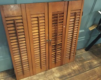 Wood shutters | Etsy