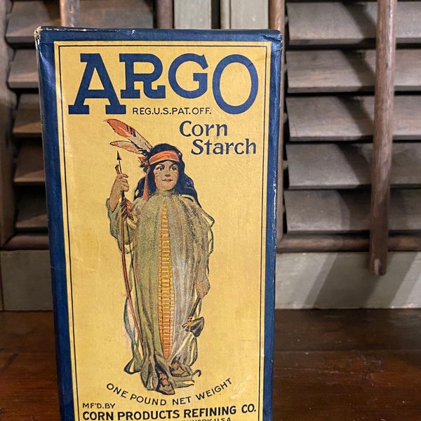 Argo Starch Box - Etsy