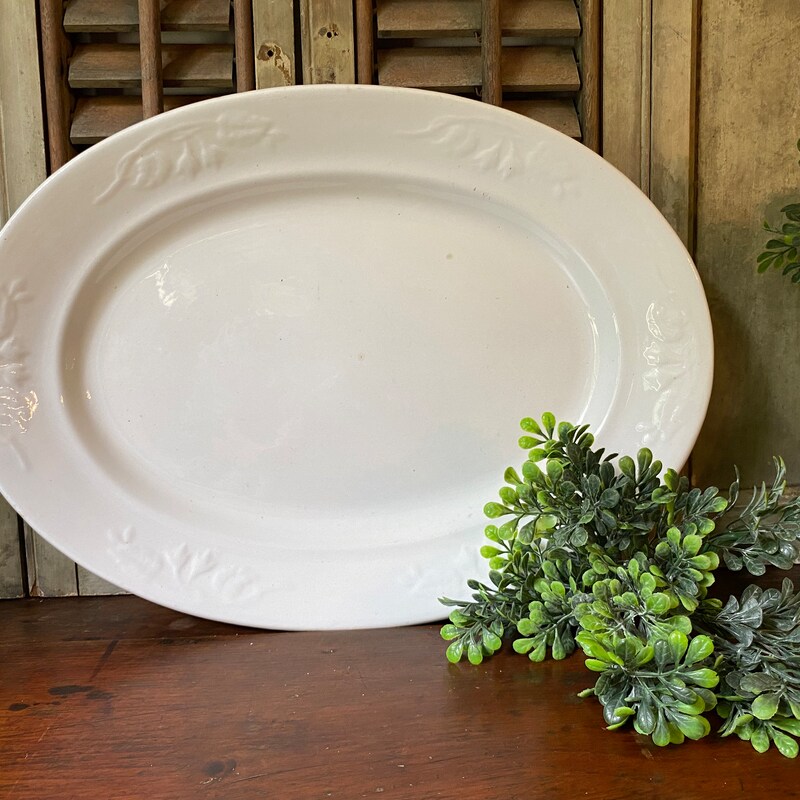 White Ironstone - Etsy