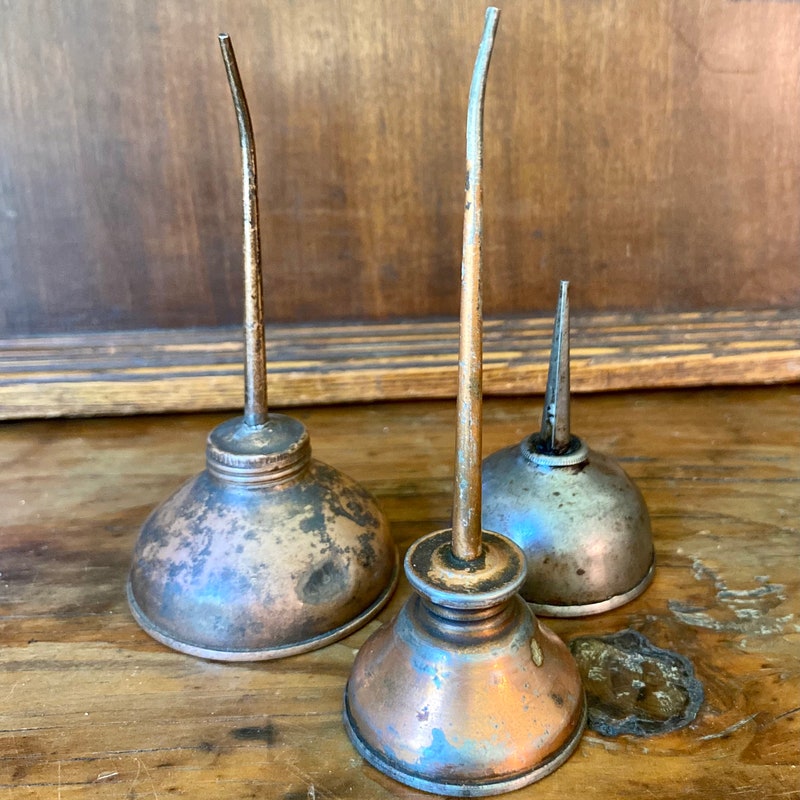 Vintage Oil Can Collection - Etsy