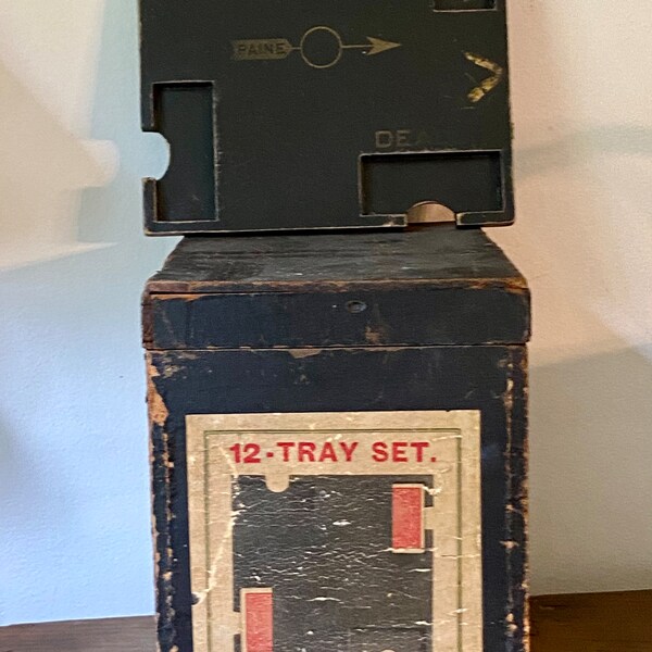 Antique Card Trays - Etsy