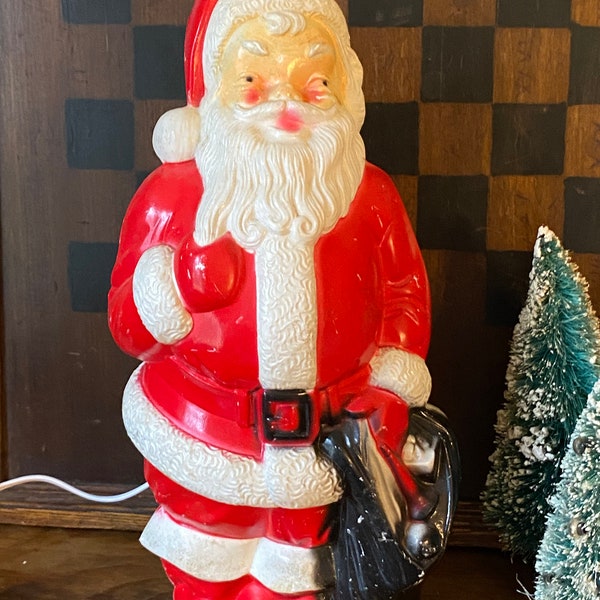 Plastic Santa - Etsy