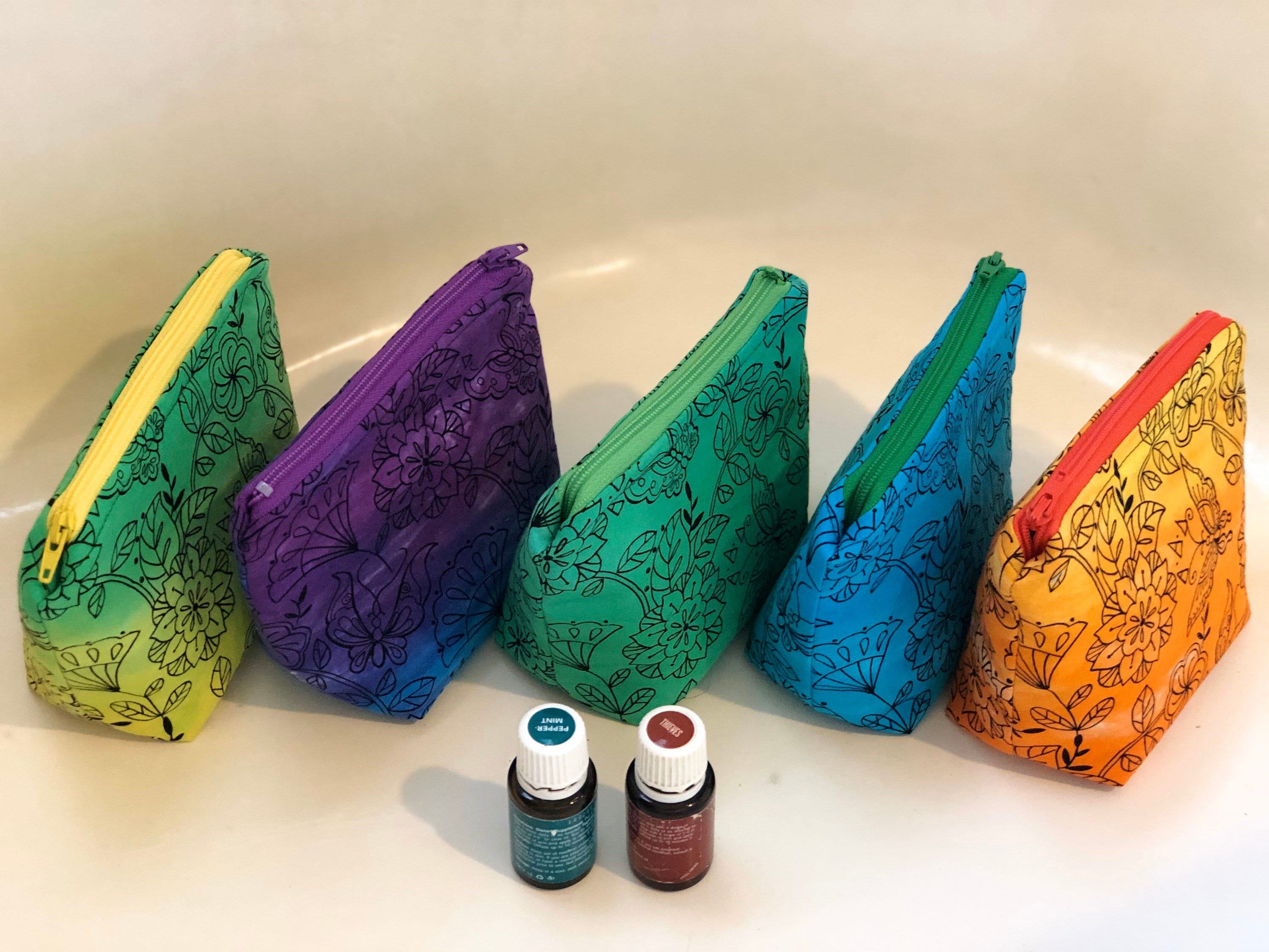 Essential Oil Bag Holds 6 Bottles Mini Flat Essential Oil - Etsy Denmark