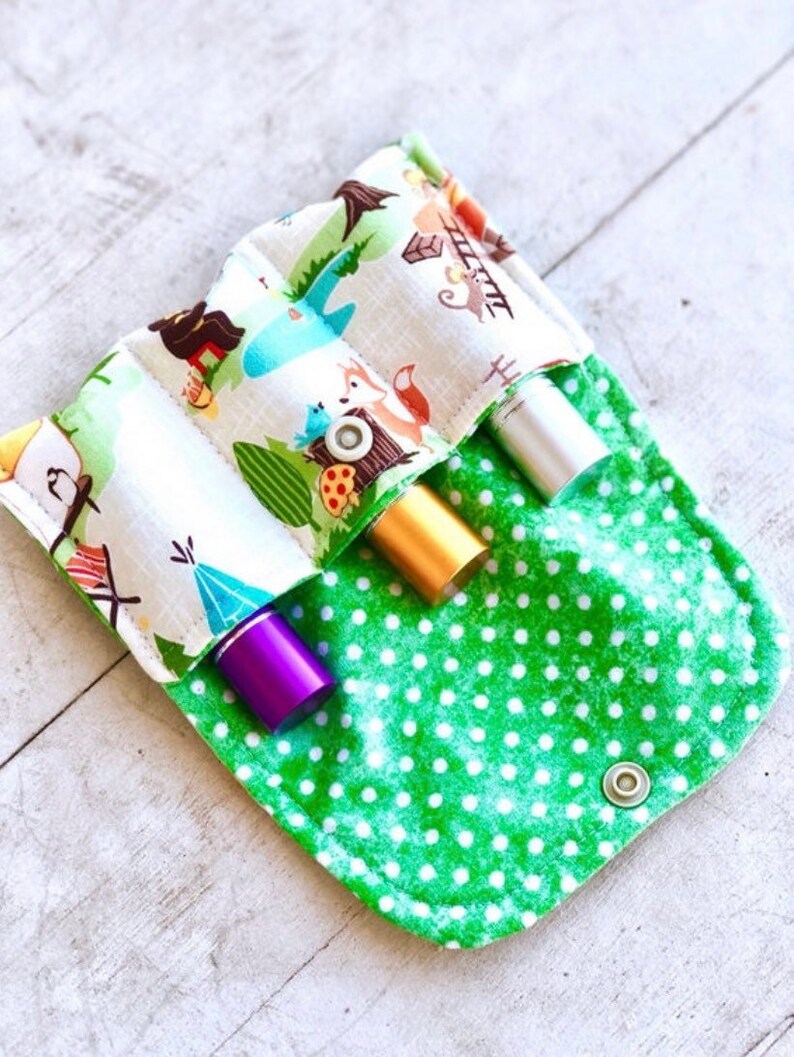 Essential oil bag camper coordinating set mini bag travel case | Etsy