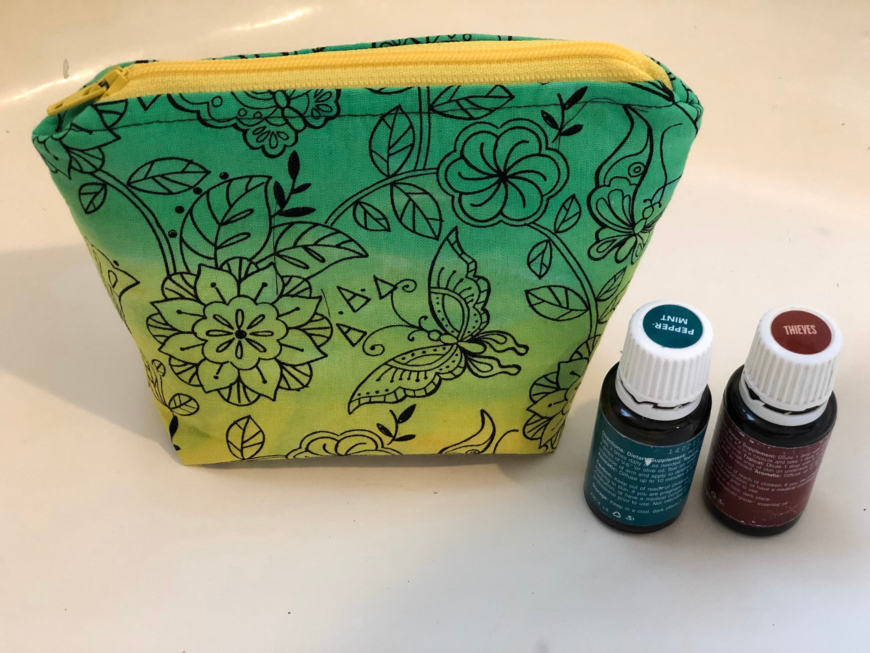 Essential Oil Bag Holds 6 Bottles Mini Flat Essential Oil - Etsy Denmark