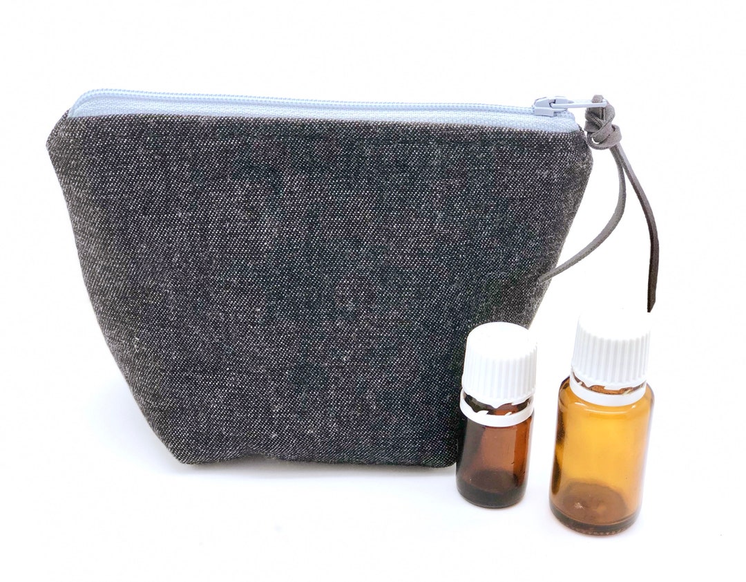Essential Oil Bag, Case Holds 6 Bottles Mini Flat Essential Oil Bag ...