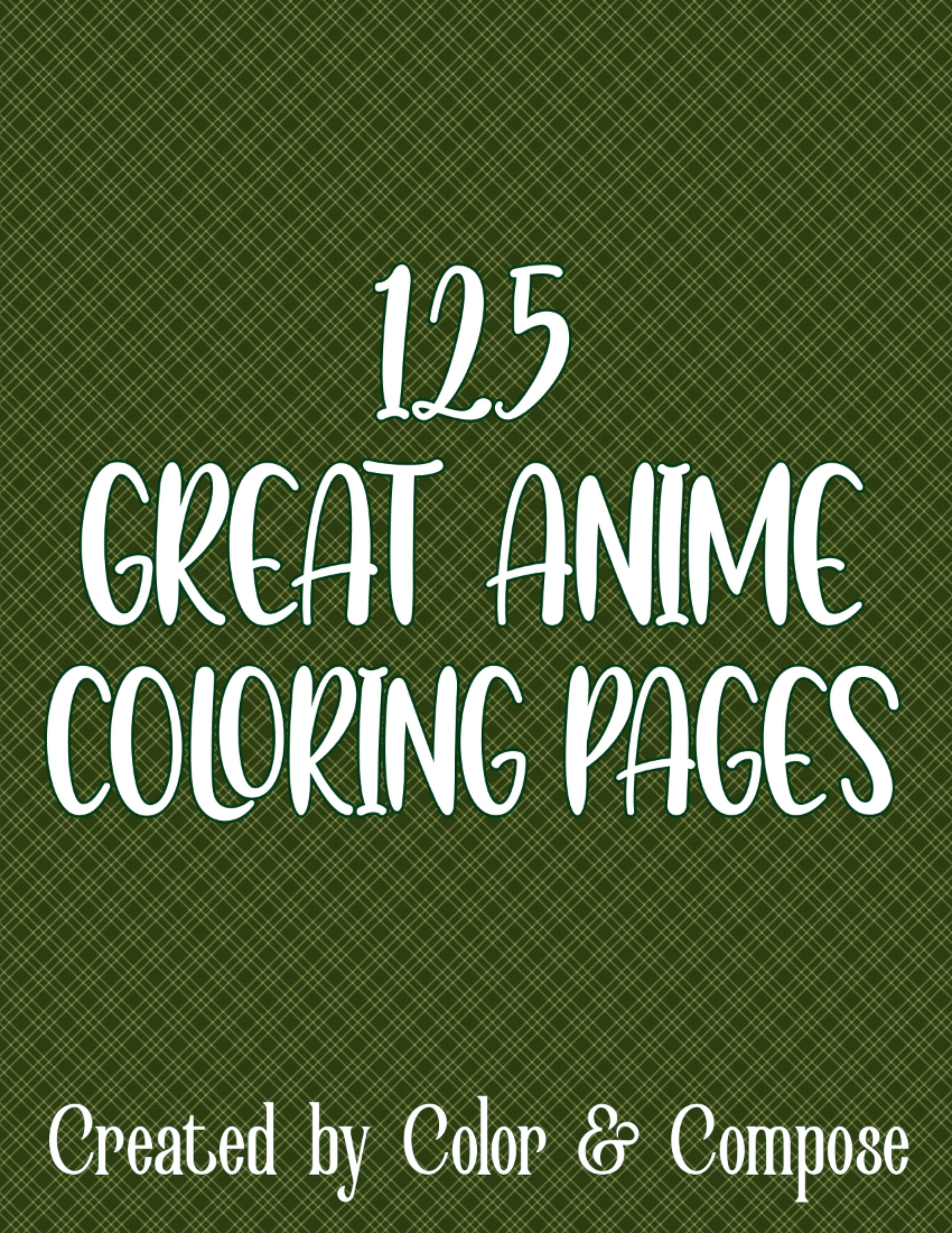 125 Unique Anime Style Coloring Pages Girls and Boys - Etsy Australia