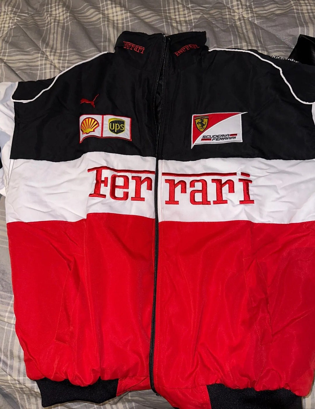 Vintage Ferrari Racing Jacket Formula 1 Team Streetwear - Etsy