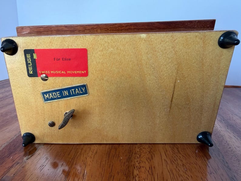 Reuge Swiss Musical Movement Italian Jewelry Box - Etsy Australia