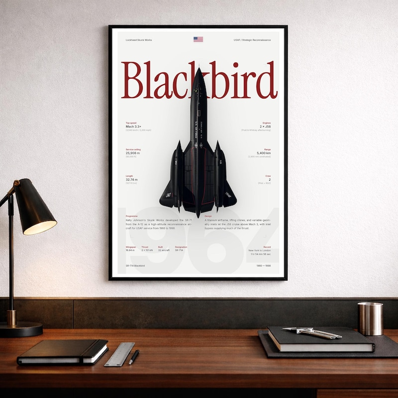 Sr 71 Posters - Etsy