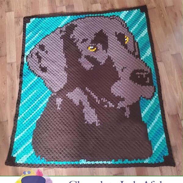 Crochet Chocolate Lab Pattern - Etsy
