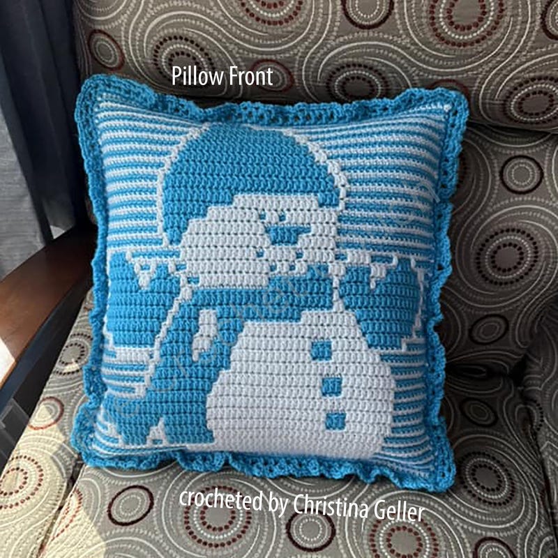 Snowman Pillows - Etsy