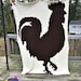 Rooster Silhouette Afghan C2C Crochet Pattern (PDF Pattern) - Etsy