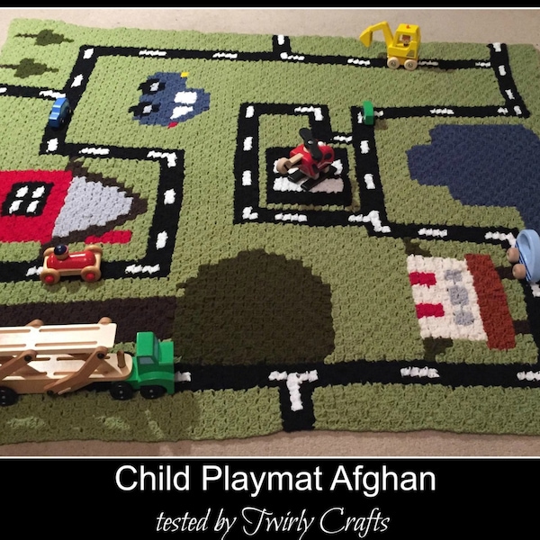 Crochet Play Mat - Etsy