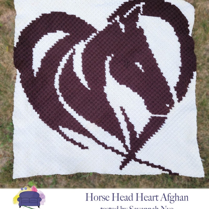 Horse Afghan Graph - Etsy