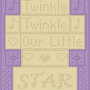 Our Little Star Baby Afghan Bobble Stitch Crochet Pattern, Written Row ...