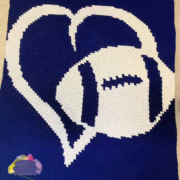 Crochet Football - Etsy