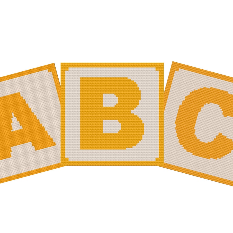 Crochet Monogram - Etsy