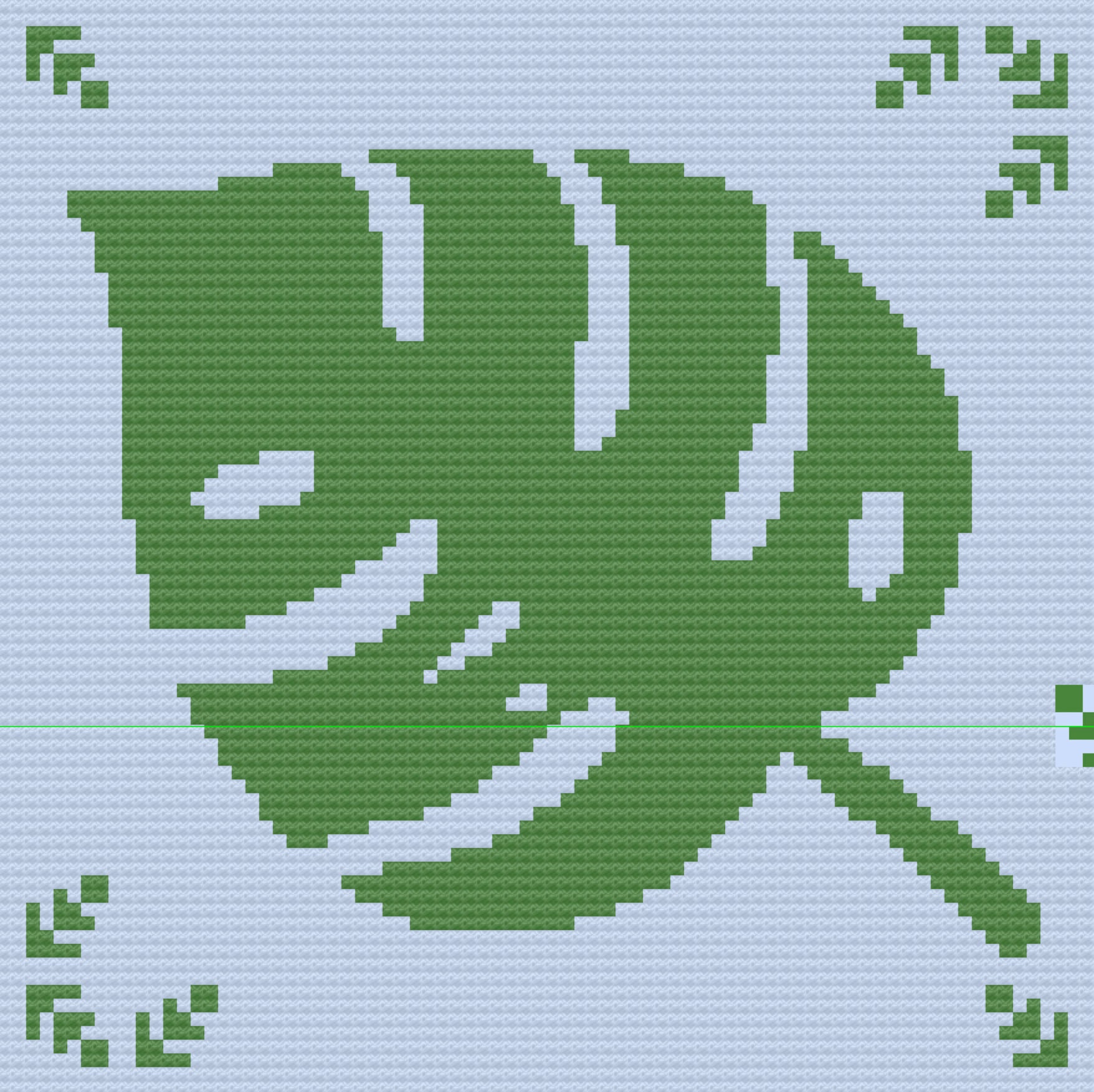 Monstera Leaf Afghan, C2C Crochet Pattern, Written Row Counts, C2C ...