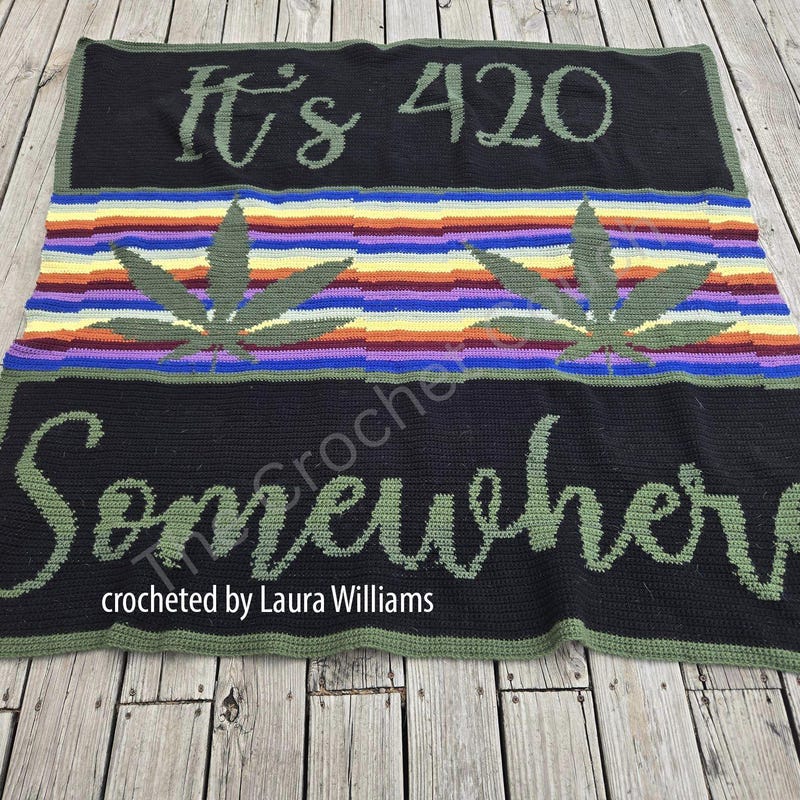 Marijuana crochet - Etsy Italia