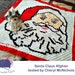 Santa Claus Afghan C2C Crochet Pattern, Written Row by Row, Color ...