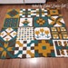 Football in Field Afghan C2C Crochet Pattern, Written Row Counts, C2C ...