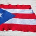 Puerto Rico Flag Afghan C2C Crochet Pattern, Graph and Written Row by ...
