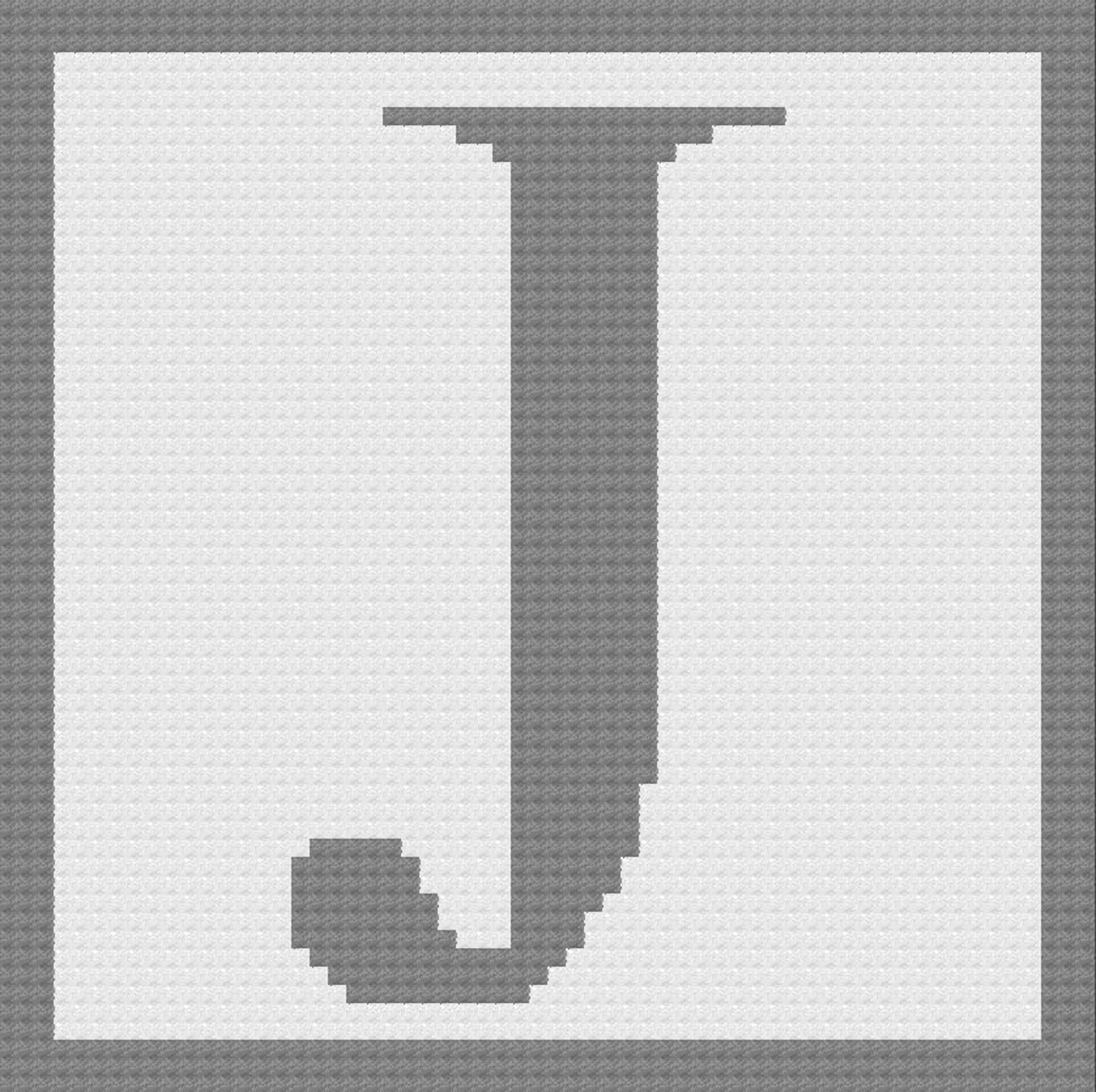 Letter Kids Afghan Times Font C2C Crochet Pattern Written - Etsy