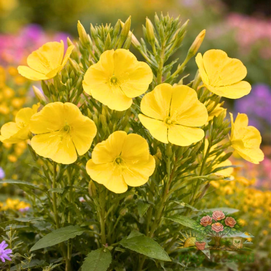 2000 Yellow Evening Primrose Seeds: Night Blooming Wildflower for ...