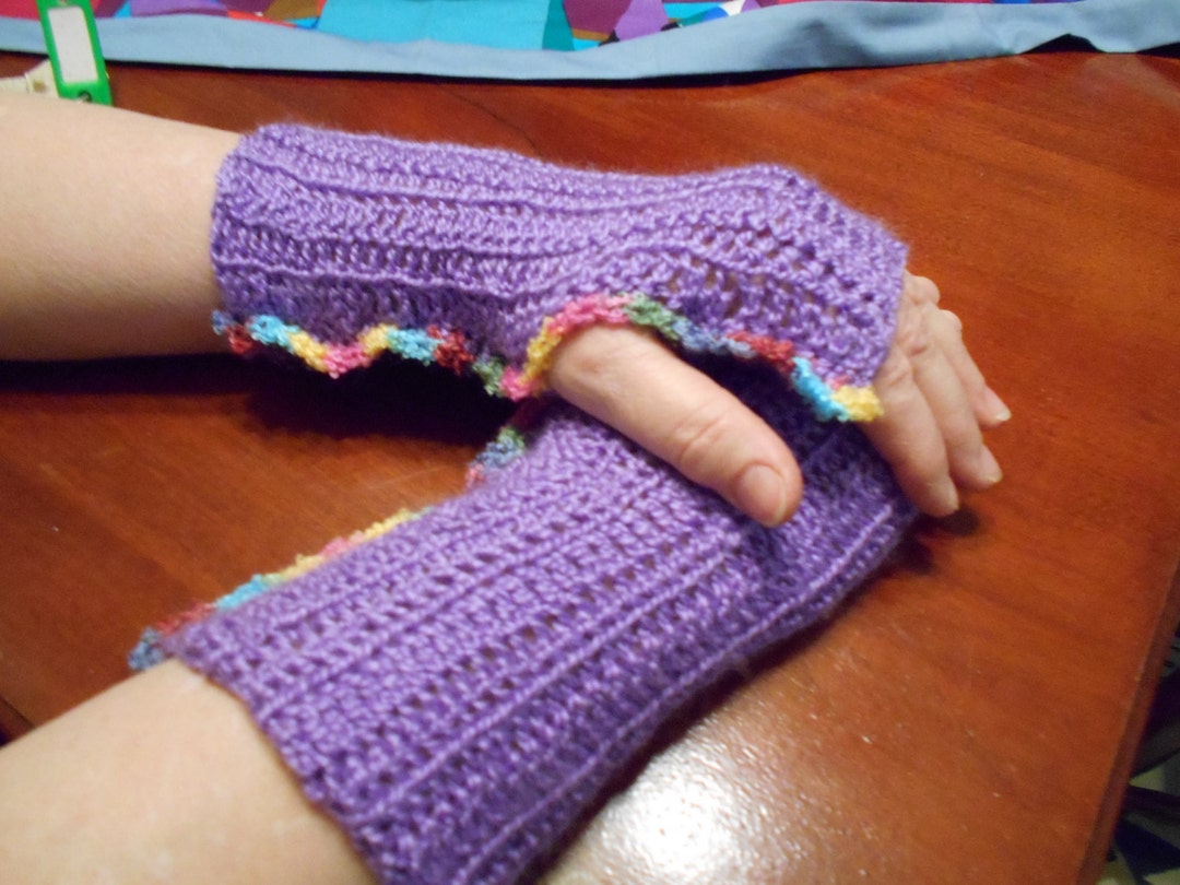 Spring Summer Fingerless Gloves - Etsy